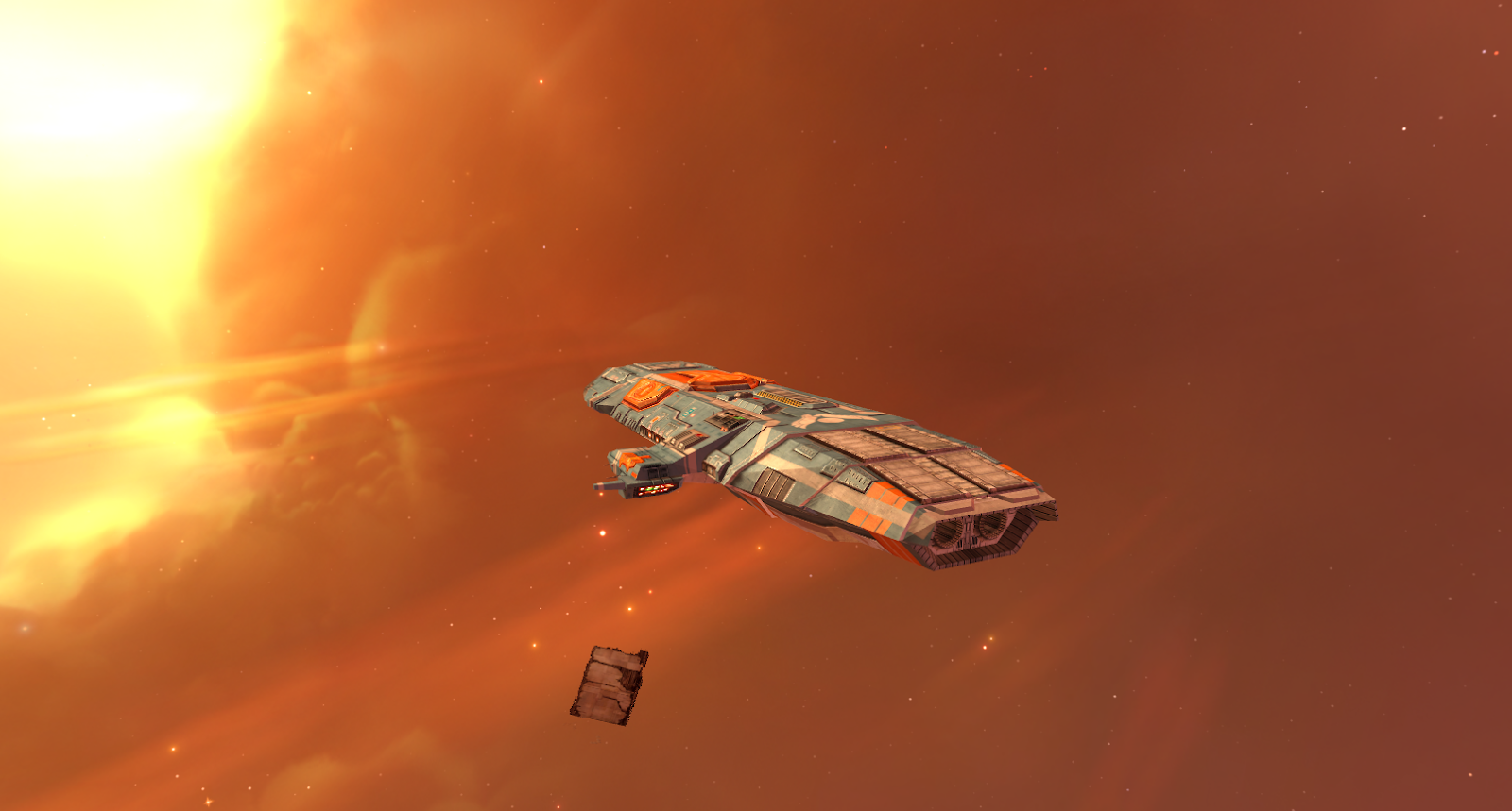 "Homeworld 2 Remastered" Hiigaran Ships: Torpedo Frigate