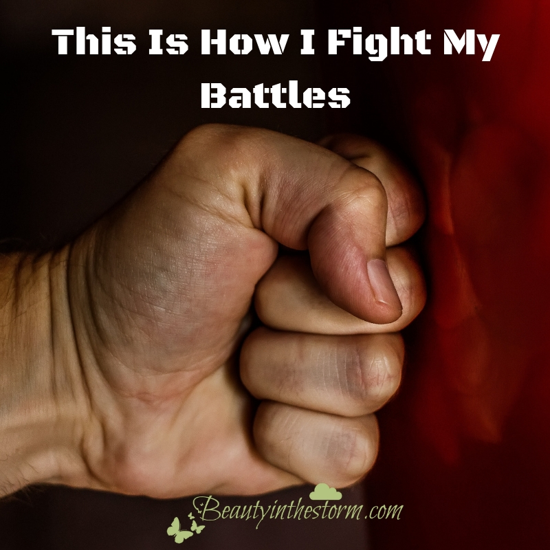 ~Beauty In the Storm ~: This Is How I Fight My Battles