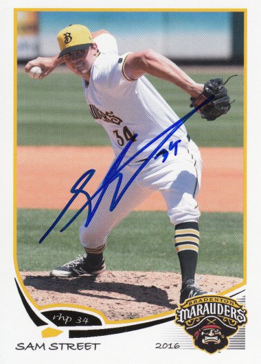 Daily Autograph: Sam Street