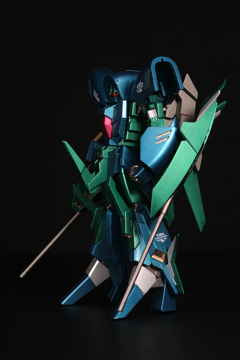 GUNDAM GUY: HGUC 1/144 RAS-96 Anksha - Metallic Color Painted Build