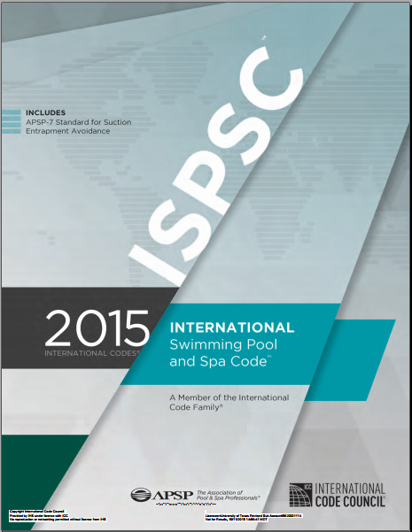 International Swimming Pool and Spa Code (ISPSC) pdf