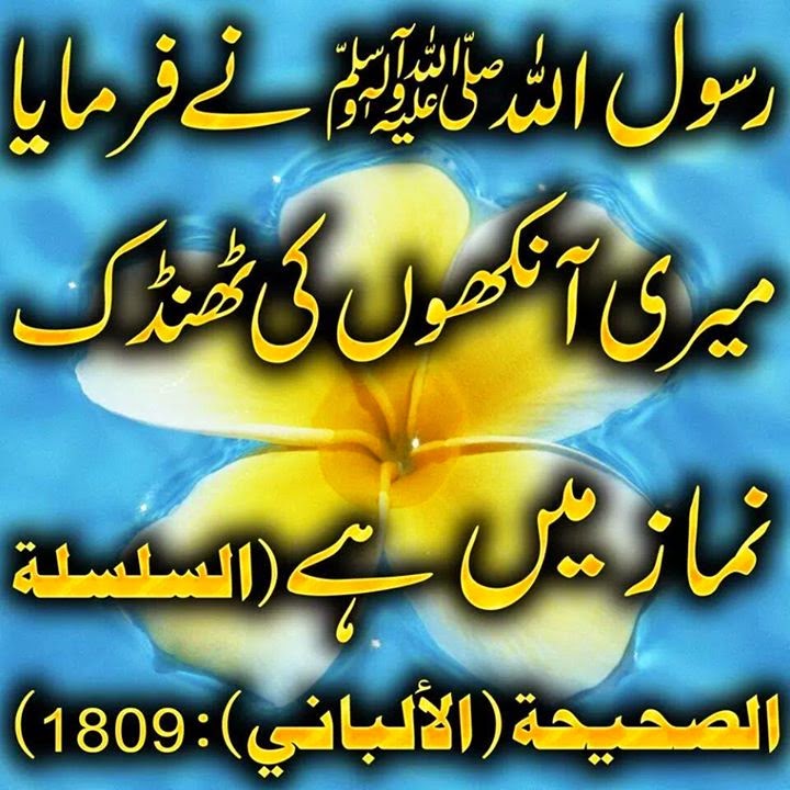 Namaz Meri Ankhon Ki Thandak Hay (Hazrat MUHAMMAD Saww) - Farameen Library