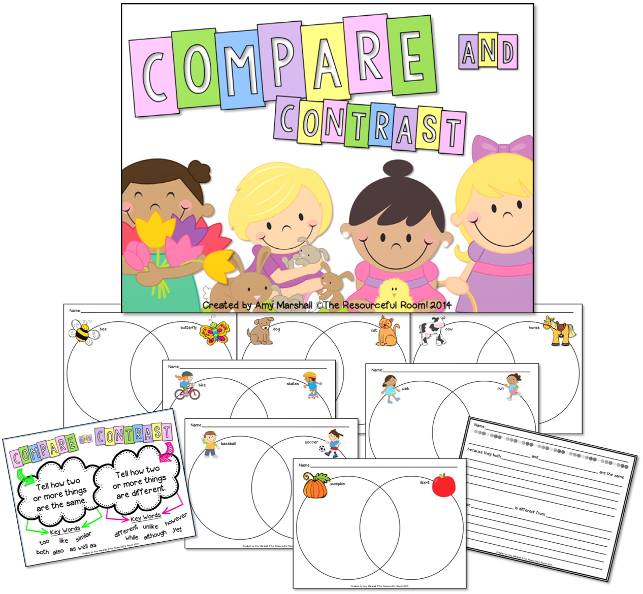 Classroom Freebies Too: Compare and Contrast!