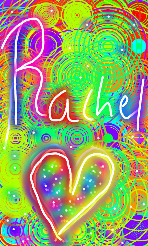 Rachel ;D: Rachel Name designe :)