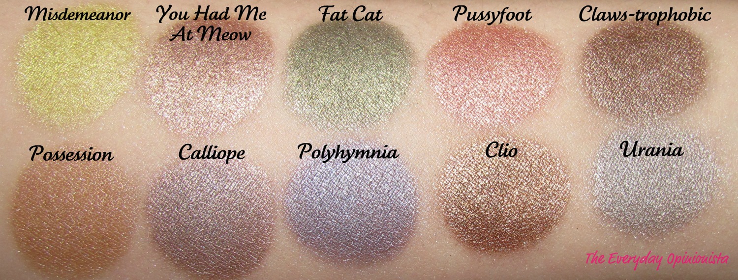The Everyday Opinionista: Meow Cosmetics: Review | Swatches