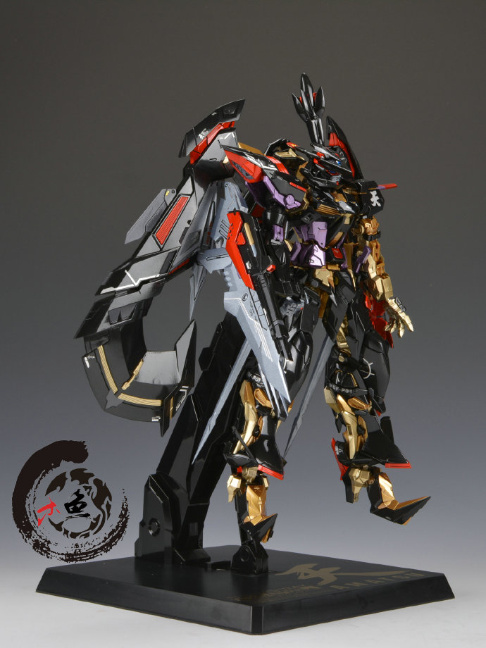 Painted Build: MG 1/100 Gundam Astray Gold Frame Amatsu Mina