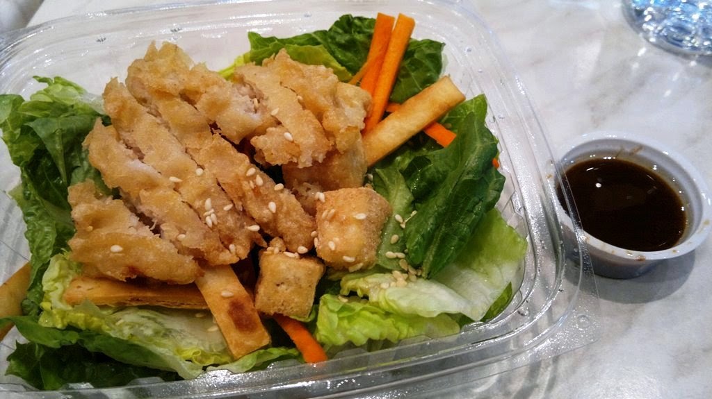 Pinay Foodie : Bon Chon's Salad and Fish taco: Healthy food options ...