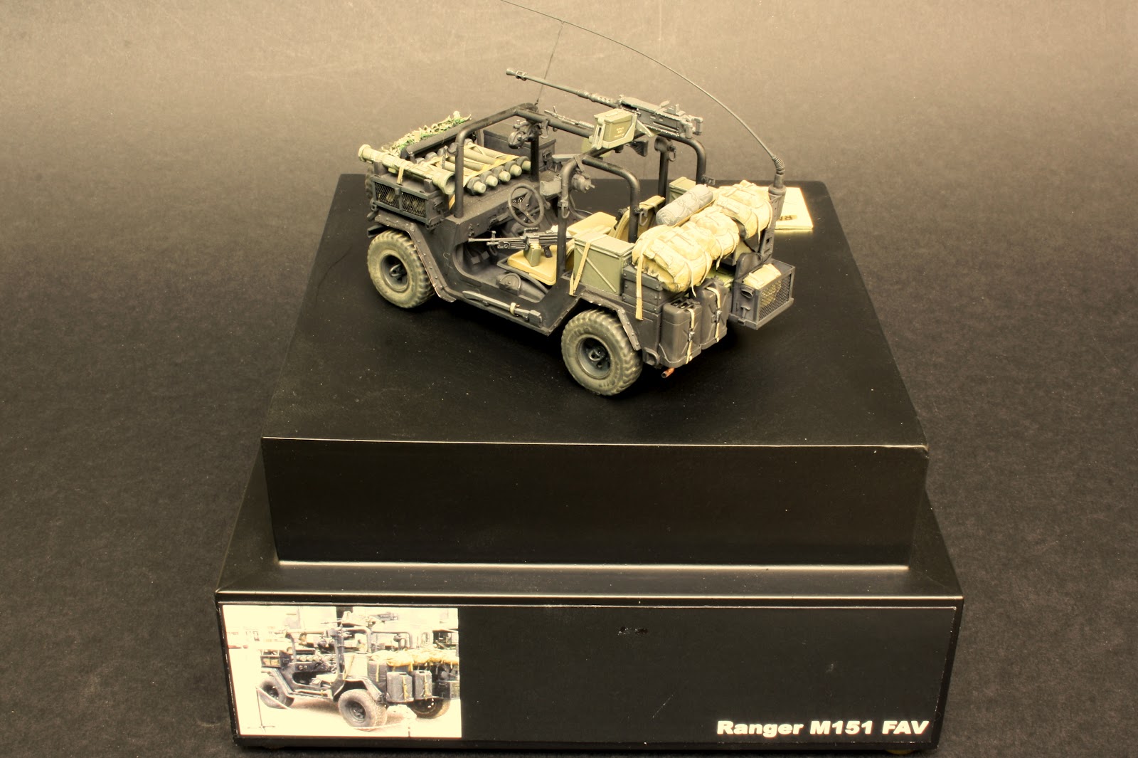 Miniature Creations: Ranger M151 FAV as seen in Military in Scale May 2012