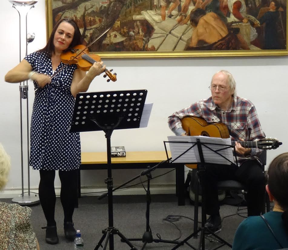 bebop spoken here: Emma Fisk & James Birkett @ The Lit & Phil. October 28