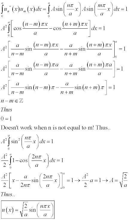 A mind dump of mathematics...: Quantum Mechanics: Eigenvalue Problems