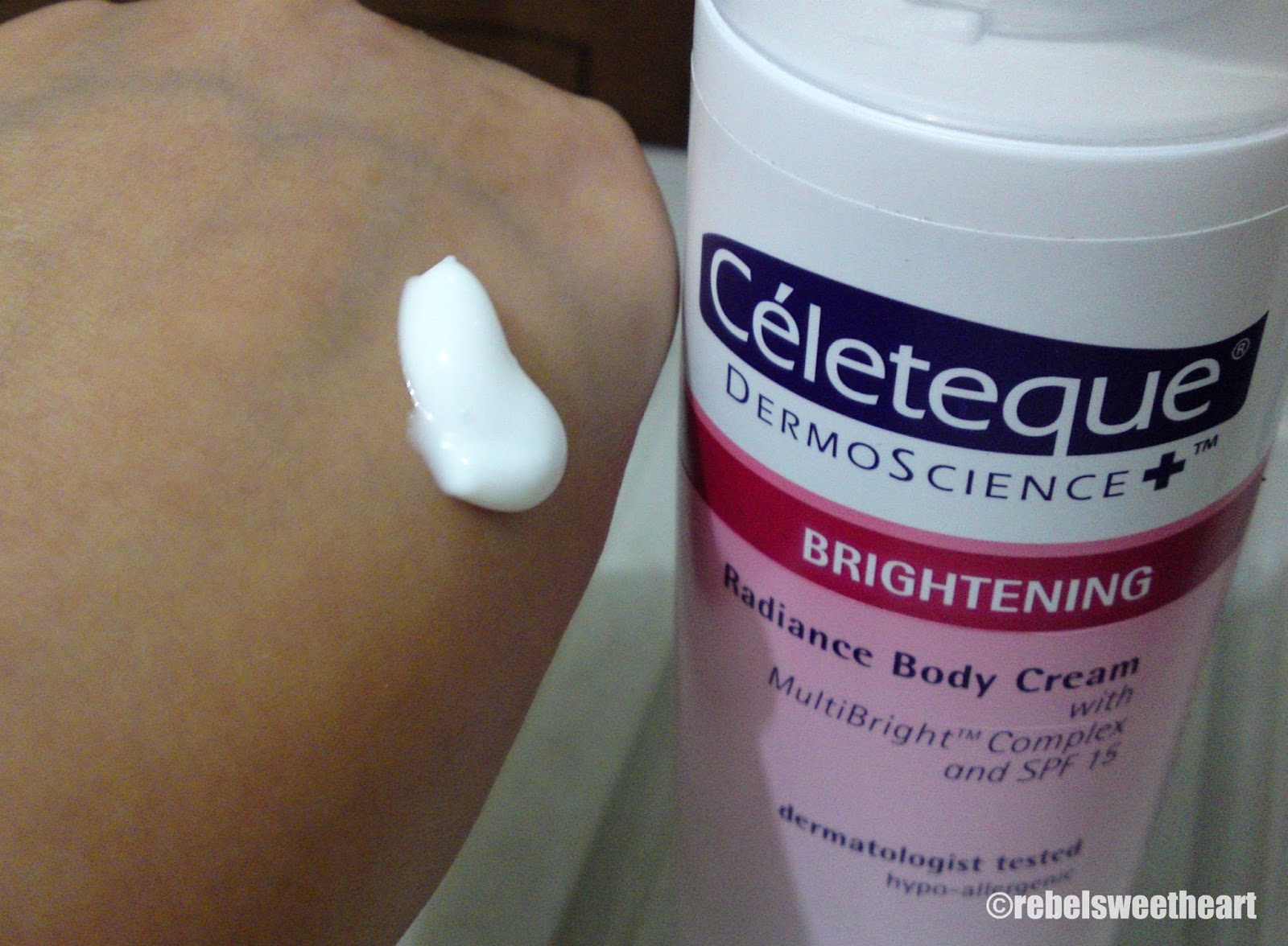 The Rebel Sweetheart.: Spotlight | Celeteque Radiance Body Cream.