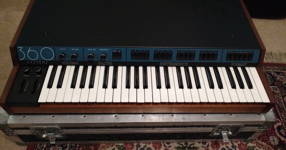 MATRIXSYNTH: 1984-Vintage-360-SYSTEMS-DIGITAL KEYBOARD-SYNTHESIZER