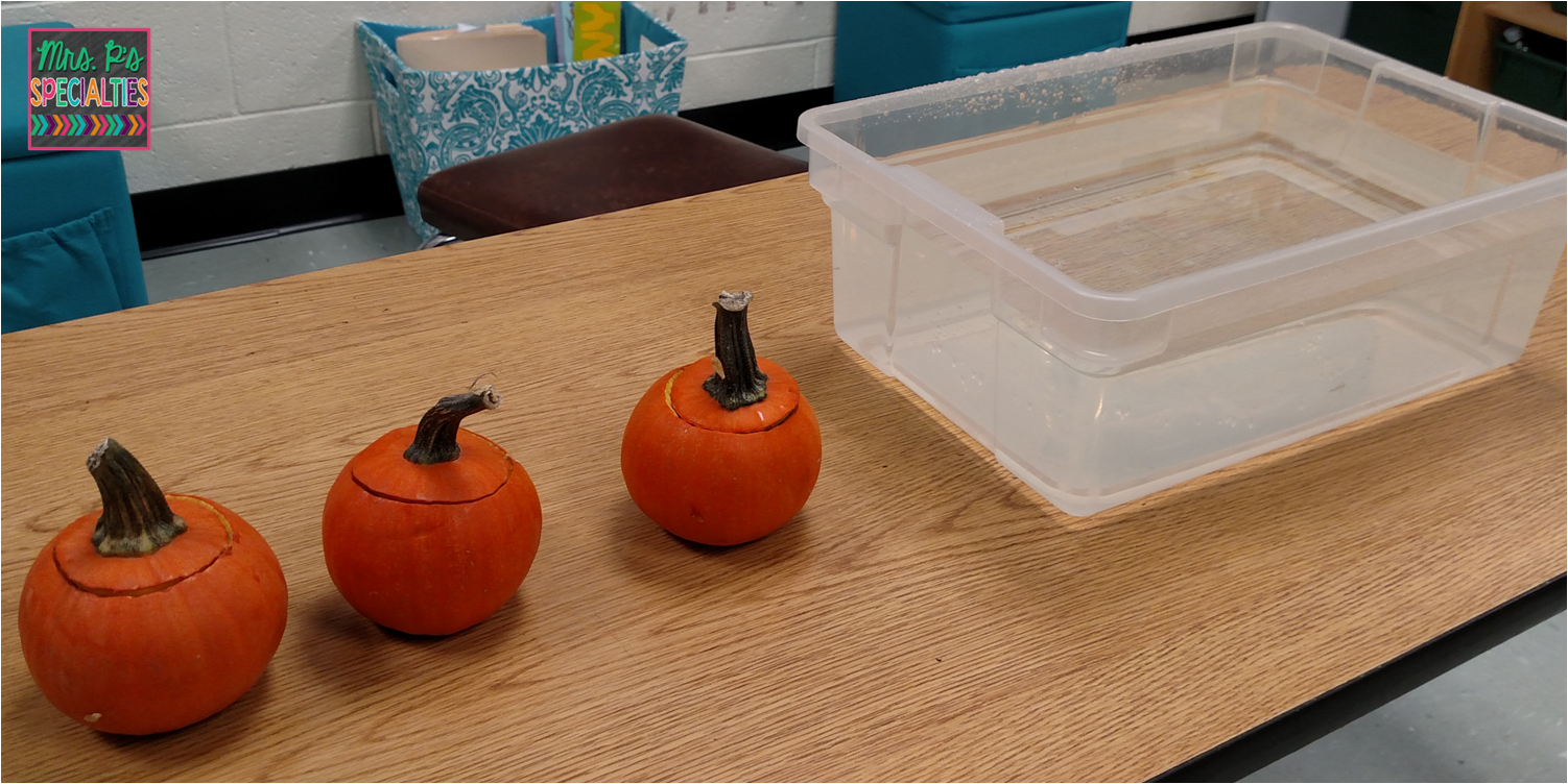Pumpkin Science! · Mrs. P's Specialties