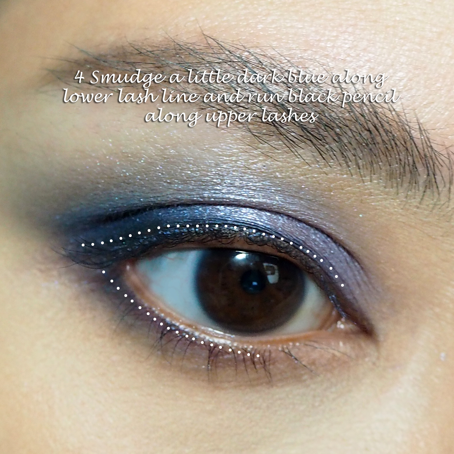 The Makeup Box: Midnight Periwinkle: Metallic Sparkly Eye Look (feat ...