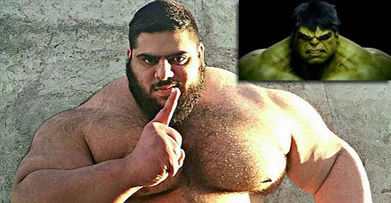 Conheça o incrível 'Hulk' iraniano que surpreendeu o mundo