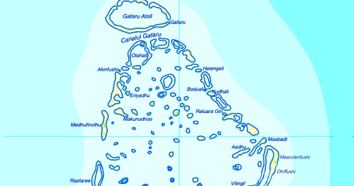 MALDIVES - GEOGRAPHICAL MAPS OF MALDIVES ~ Klima Naturali™