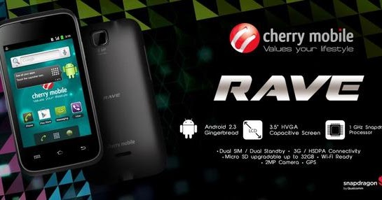 Cherry Mobile Rave Specs, Features, Price and Internet Settings for ...
