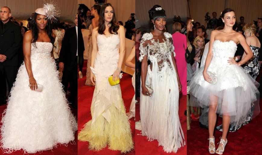World Famous Songs: MET Ball Celebrity gowns Fashion 2011