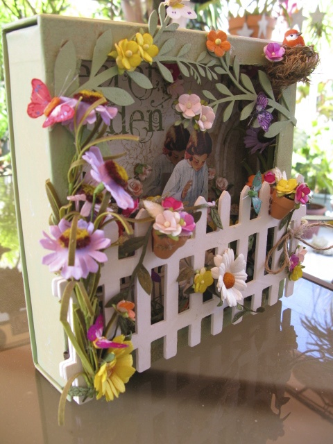 Martica Designs: My Secret Garden Shadow Box