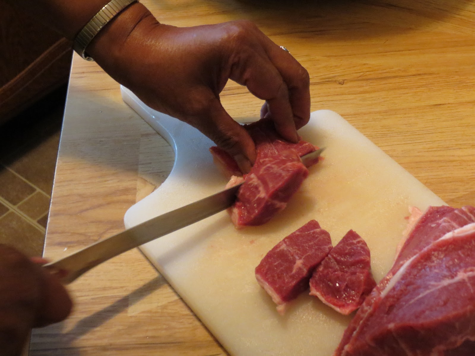 A Girl, A Granny & A Goal: I Like Beef Stew and I Cannot Lie!