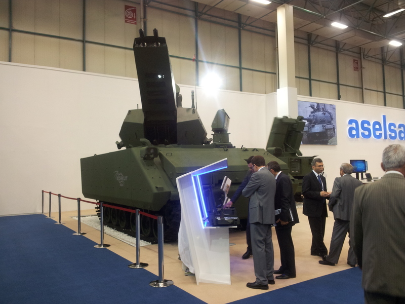 Turkish Aselsan Self Propelled Anti-AirCraft Gun (SPAAG) | Global ...