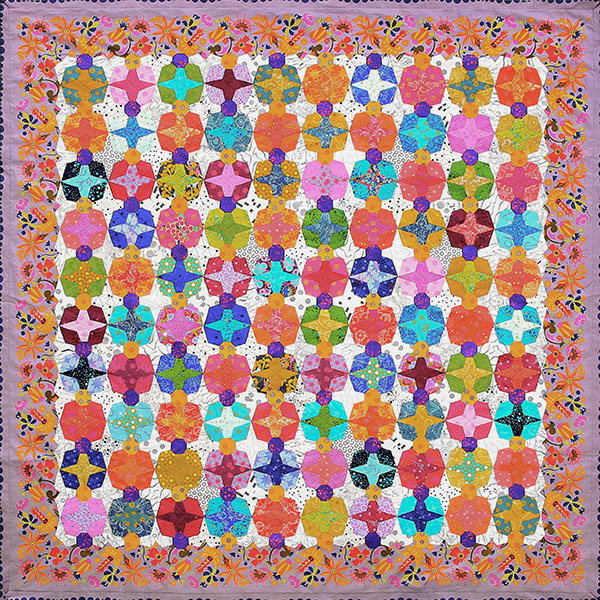 Pat Bravo Design : EPP Party Week 1 Hexies Madness Block