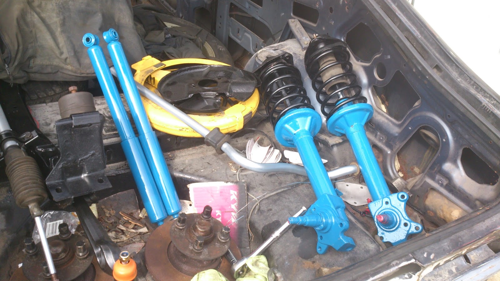 Ford Capri mk3 2.0 Restoration: August 2013