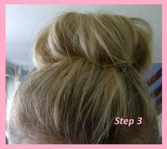 In SAMazement: How to do a Simple Messy High Bun
