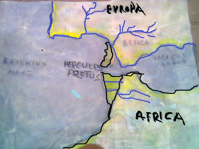 Atlantida: Artemidoro, Estrabon y Ptolomeo
