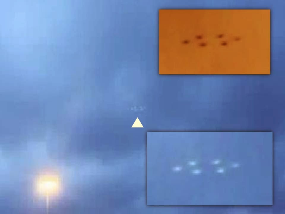 UFO-Circle of Light in the clouds over Virginia - Mar 12, 2014