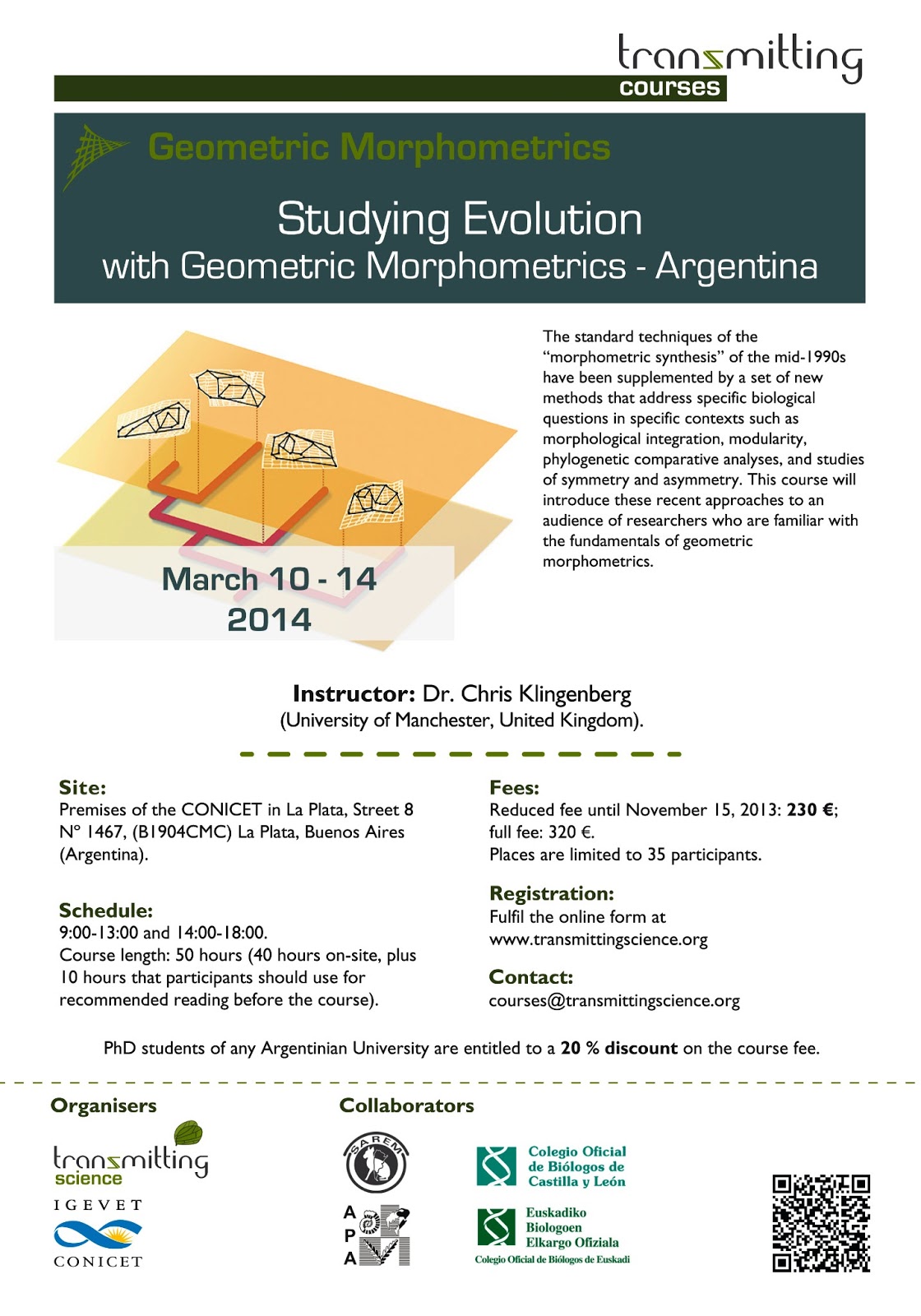 Morfometría Geométrica: Curso STUDYING EVOLUTION WITH GEOMETRIC ...