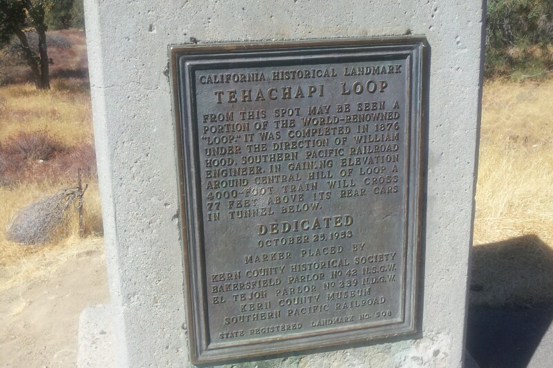 Brian & Patty's Awesome Adventure!: Tehachapi Loop