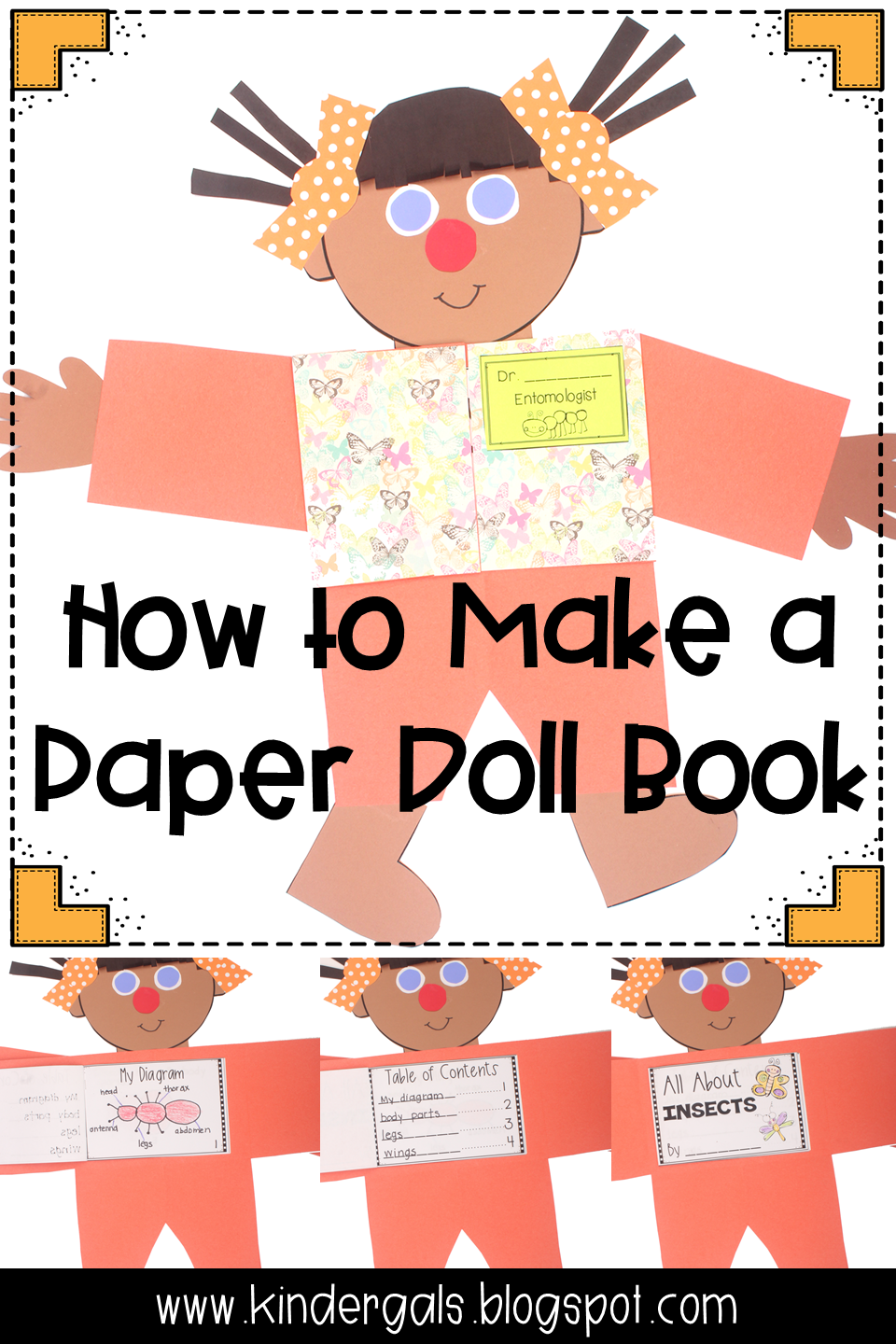 KinderGals: Publishing Nonfiction Text with Paper Doll Books