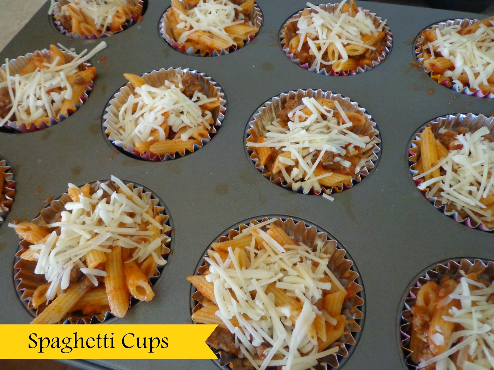 The Colbert Clan: Goulash and Mini Spaghetti cups