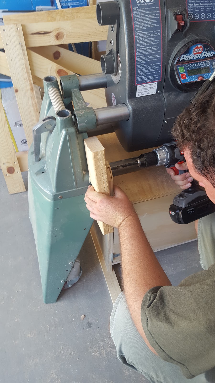 Storage: A Cabinet Under The ShopSmith, Part 3 ~ Learning Woodworking ...