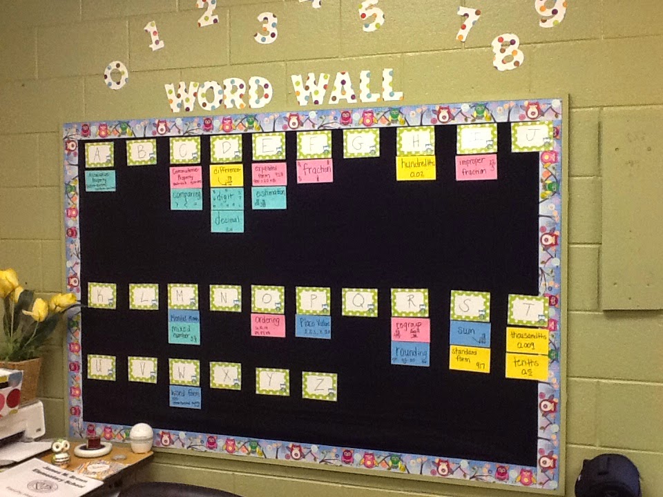 Adventures of a Gifted Teacher...: Word Wall Idea