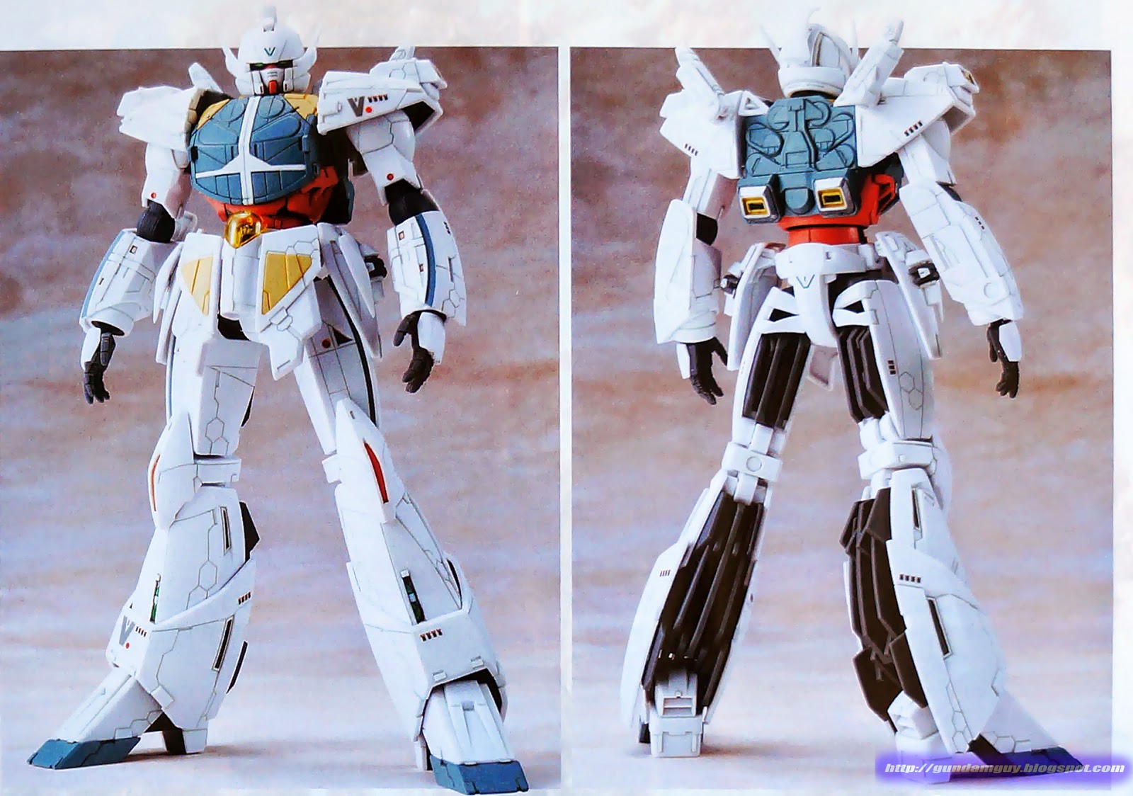 GUNDAM GUY: 1/144 Turn A Gundam - Customized Build