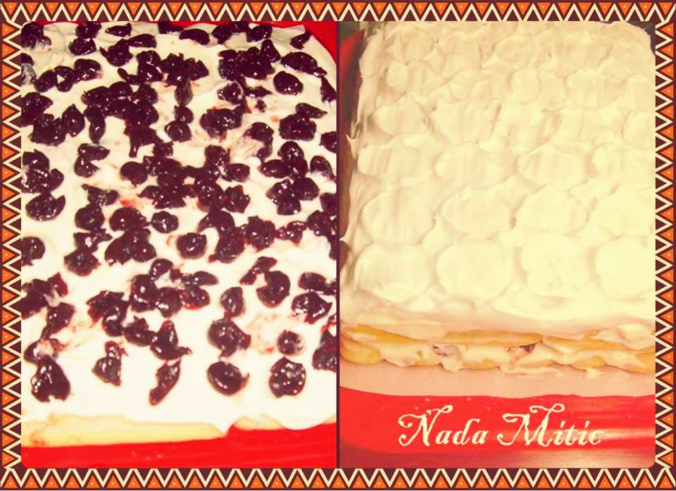Tatjana Dimitrijevic & Ladies Community: Recept: Voćna torta sa piškotama Tatjana Dimitrijevic & Ladies Community: Recept: Voćna torta sa piškotama