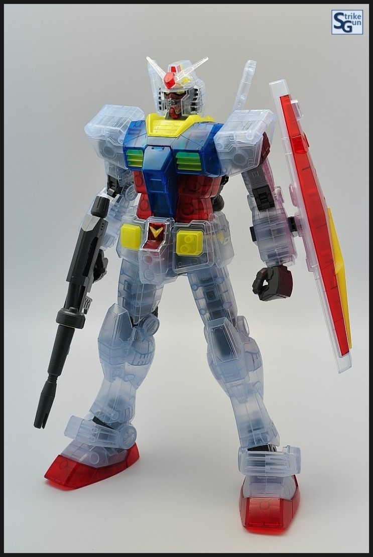 G-リミテッド: Gallery: 1/48 Mega Size Model RX-78-2 Gundam (Clear Color Ver ...