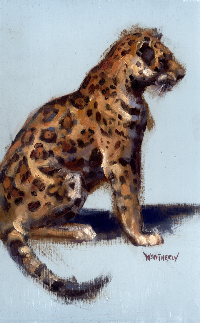 Joe Weatherly Fine Art: New Jaguar Paintings!