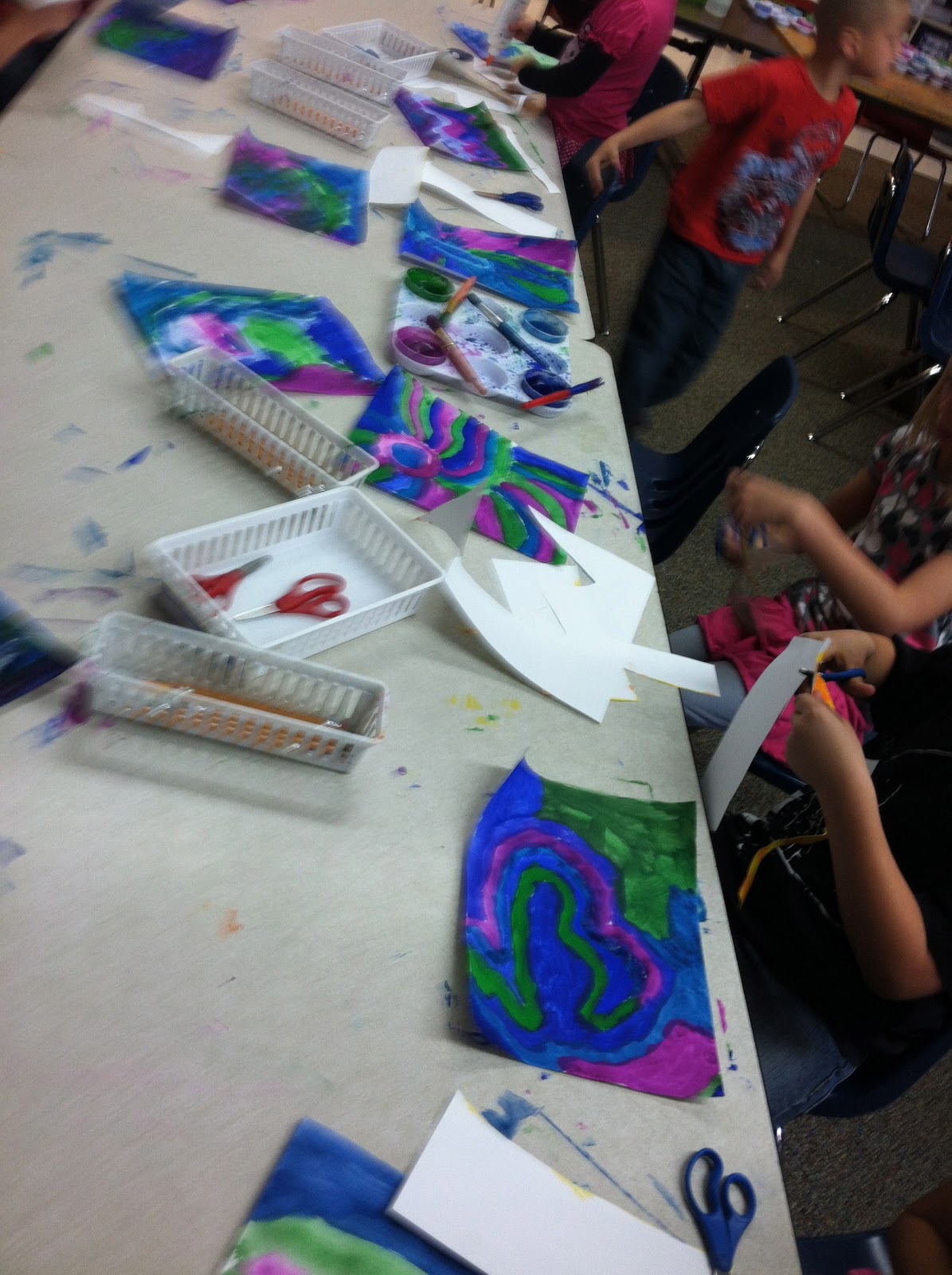 Art at East, Union and more...: Initial Art - First Grade