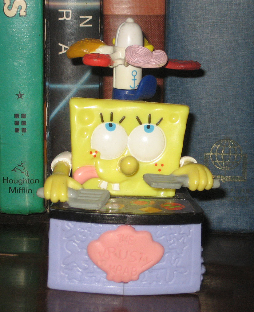 Percy's Fast Food Toy Stories : Chef Spongebob - BK