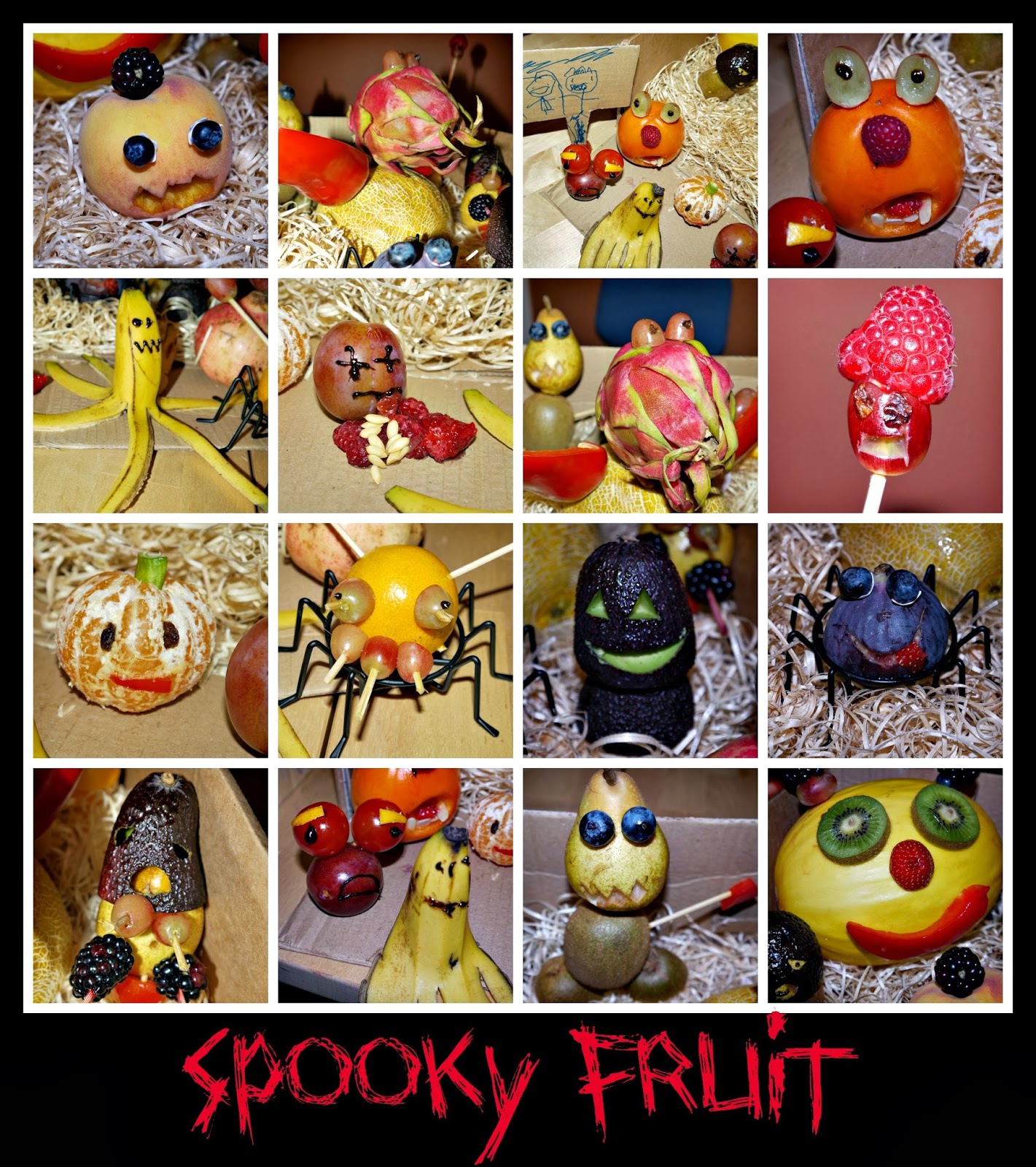 Inside the Wendy House: Our Spooky Fruit Monster Party #spookyfruit