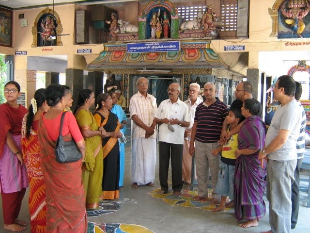 Anna Nagar Daily: Temple Cleaning Project LDSF Trust