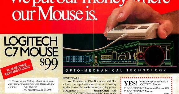 Informatica Viejuna: Logitech C7 Mouse