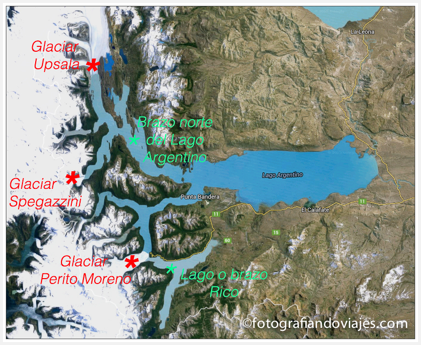 Glaciares Perito Moreno, Upsala y Spegazzini en barco - Fotografiando ...
