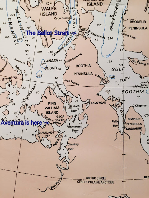 Sailing Around the World: Ice Maps and the Bellot Strait