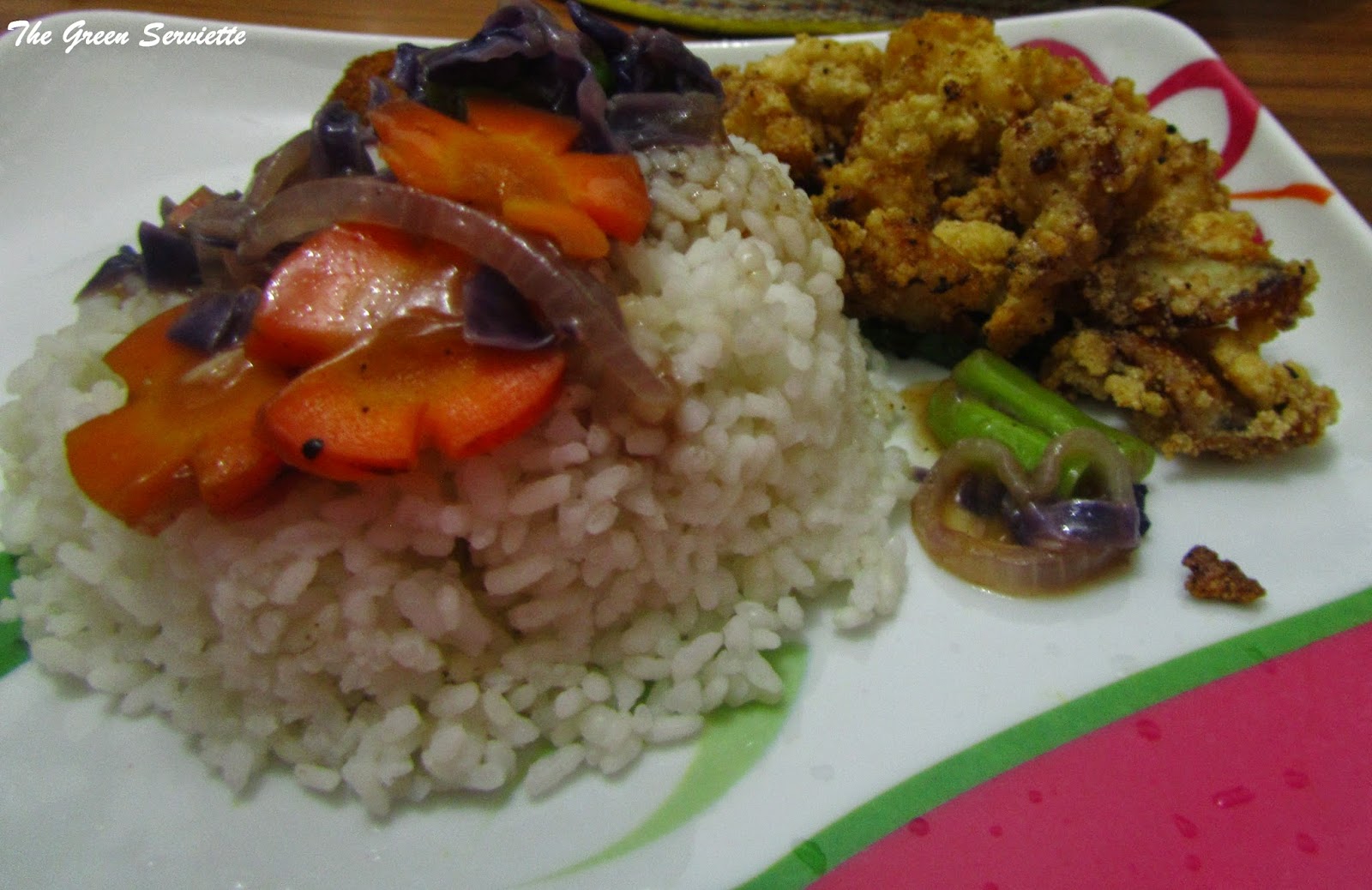 The Green Serviette: Vegetable Chopsuey Rice
