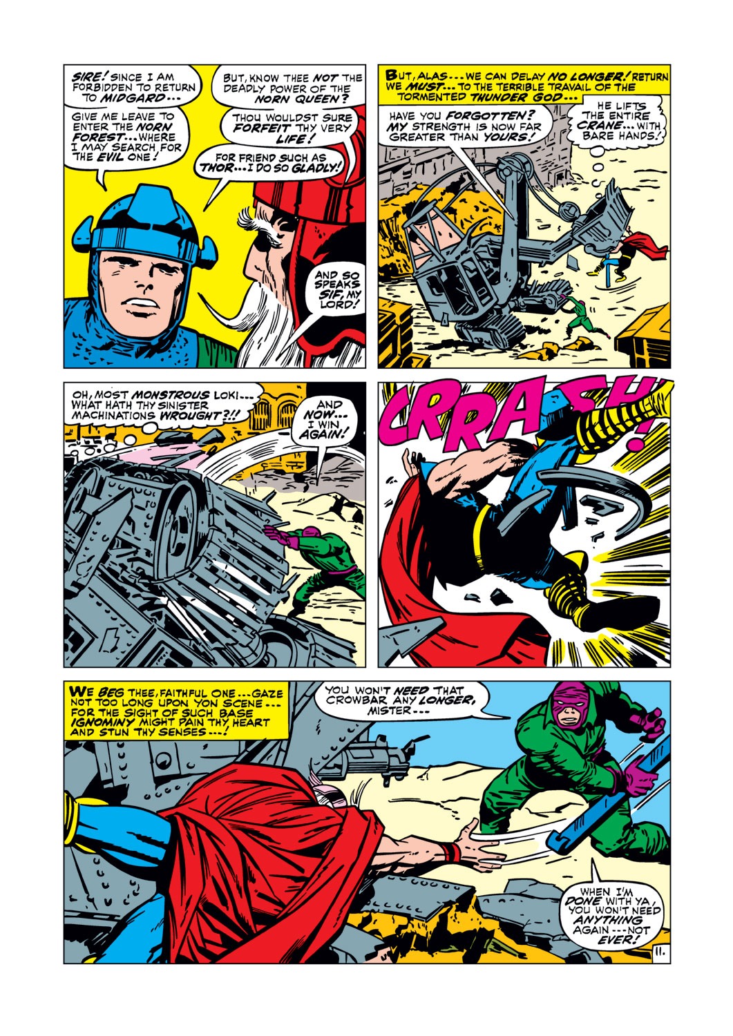 Read online Thor (1966) comic - Issue #149