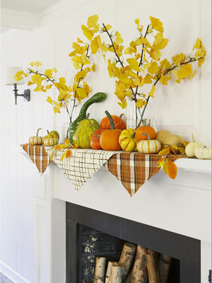 35 Fabulous Fall Mantels - The Cottage Market